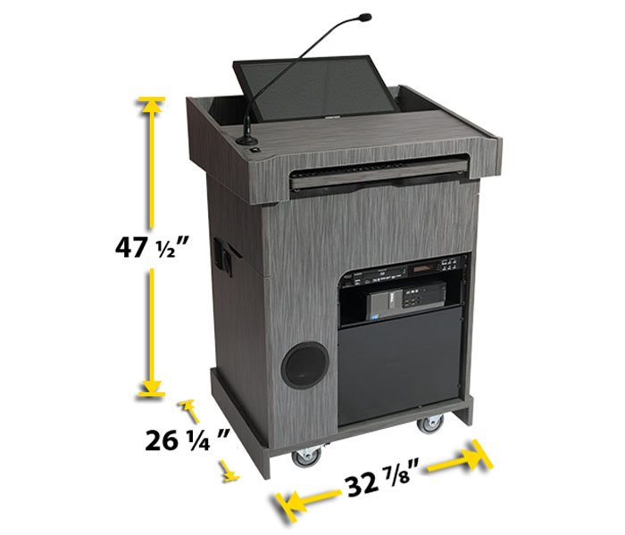 Digital AV Podium | Nomad AV Systems