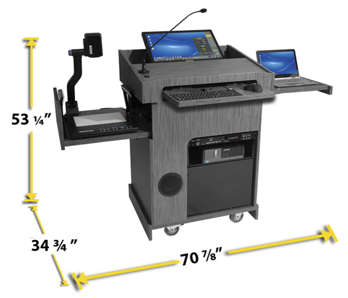 Digital AV Podium | Nomad AV Systems